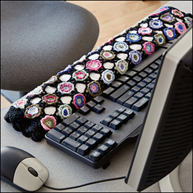 Ravelry: Keyboard Wrist Rest pattern by Debra Arch