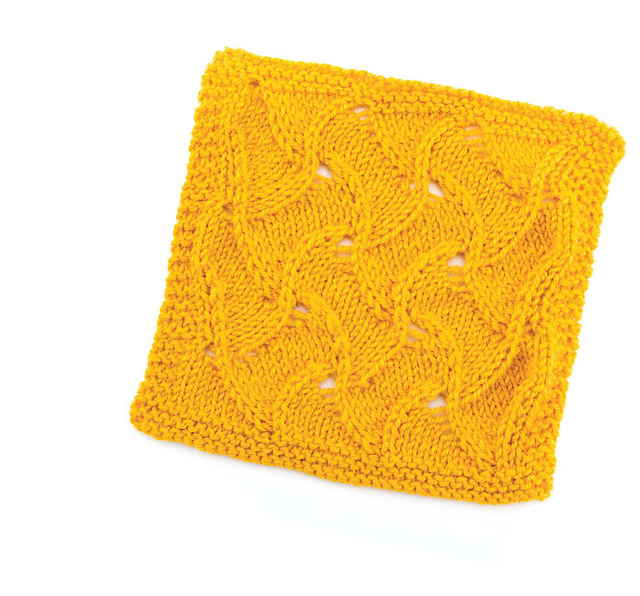 Ravelry: Scroll Lace Square pattern by Kara Gott Warner