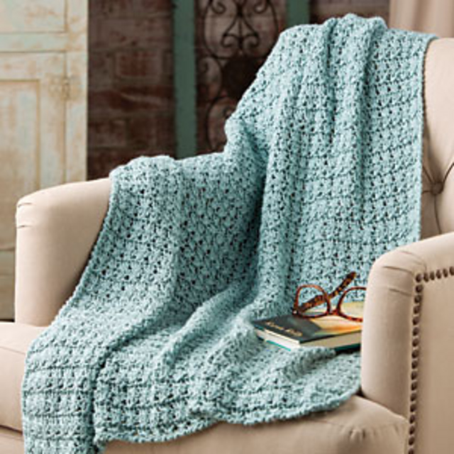 Ravelry: Cross-ties Lap Robe pattern by Cindy Adams