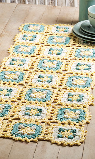Ravelry: Sunny Skies Table Runner pattern by Cindy Adams