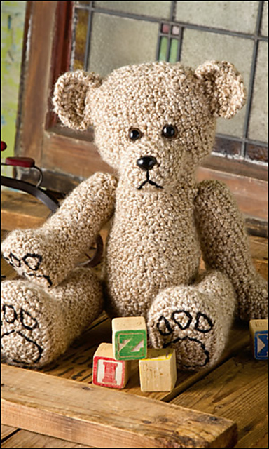 Ravelry: "Wuv You" Bear pattern by Bendy Carter