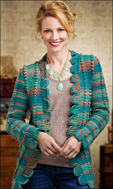 Ravelry: Box-Trim Jacket pattern by Ann E. Smith