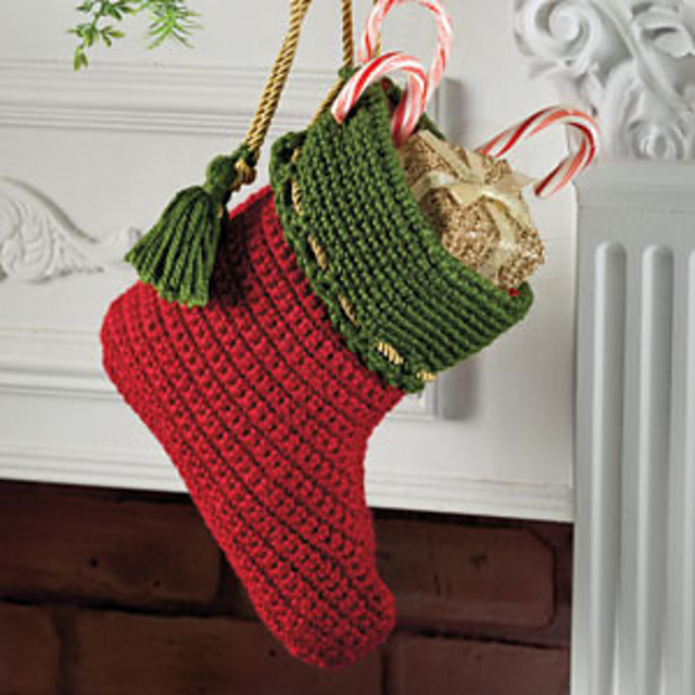 Ravelry: Elf Boot Stocking pattern by Dorothy Warrell