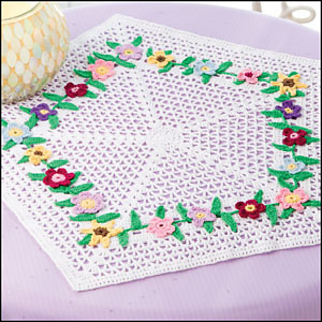 Ravelry: Flower Garden Doily pattern by Jean Fritts