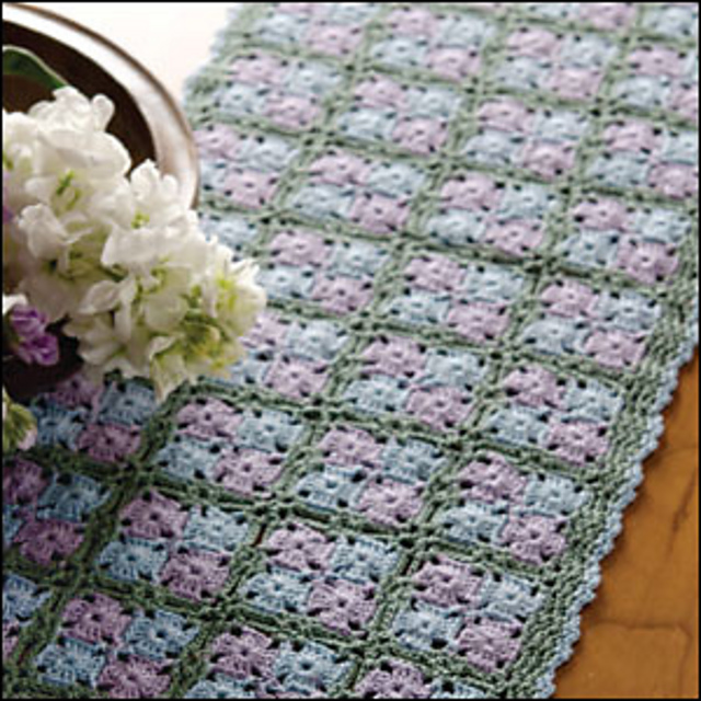 Ravelry: Granny Thread Runner pattern by Katherine Eng