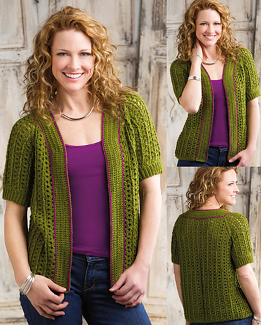 Ravelry: Celadon Cardigan pattern by Robyn Chachula