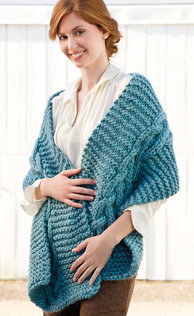 Ravelry: Blizzard Wrap pattern by Edie Eckman