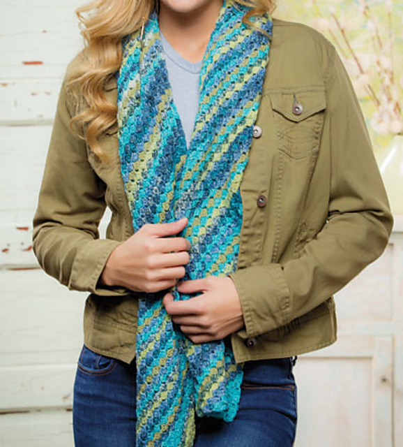 Ravelry: Diagonal Boxes pattern by Dora Ohrenstein