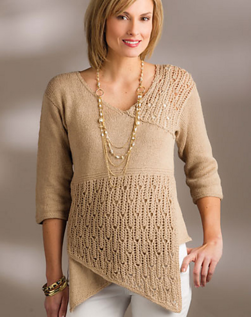 Ravelry: Metta Pullover pattern by Sandi Prosser