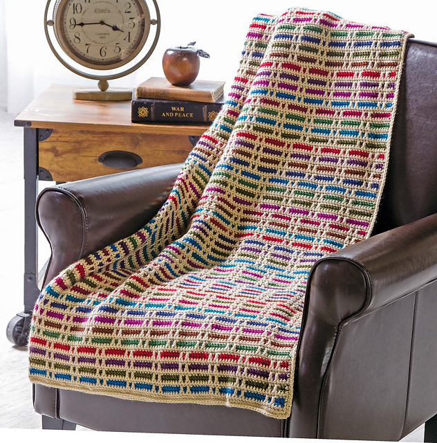 Ravelry: Color Chain Throw pattern by Margret Willson