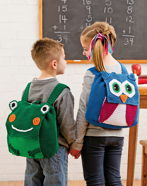 Ravelry: Animal Backpacks pattern by Jennifer Cirka Jaybird Designs