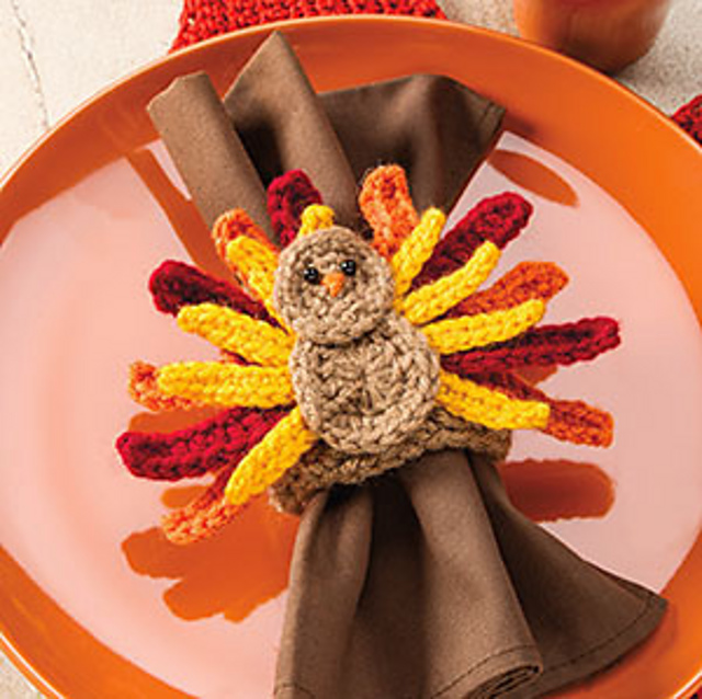 Ravelry: Turkey Napkin Ring pattern by Jennifer E. Ryan