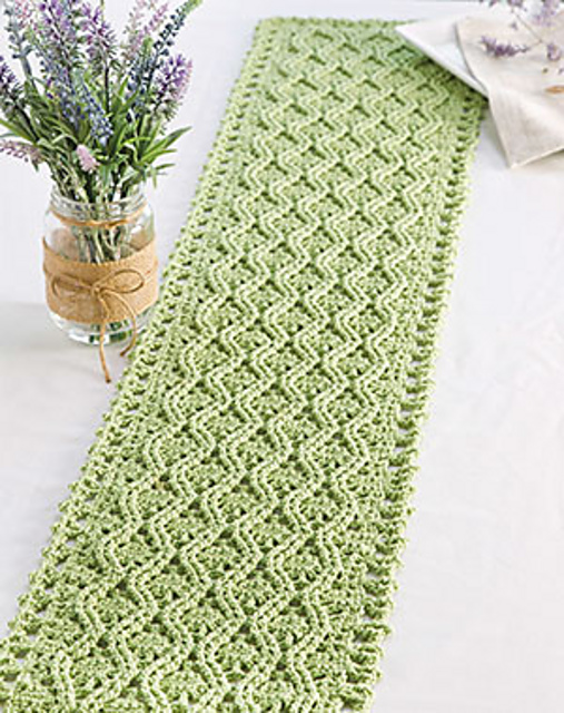 Ravelry: Rolling Hills Table Mat pattern by Kenneth Cormier