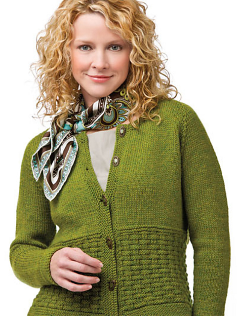 Ravelry: Basket Weave Basic Sweater pattern by Georgia Druen