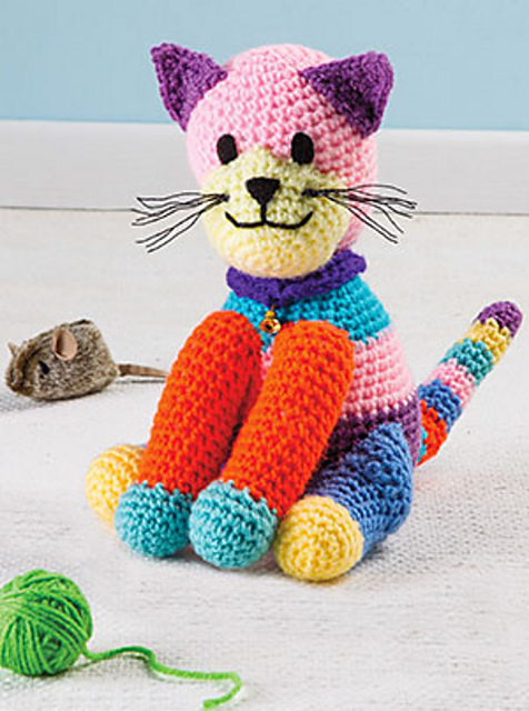 Ravelry: Patchwork Kitty pattern by Sheila Leslie