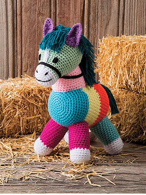 Ravelry: Patchwork Pony pattern by Sheila Leslie