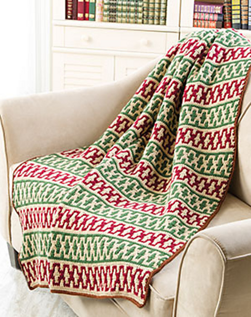 Ravelry: Traditions Mosaic Afghan pattern by Margret Willson
