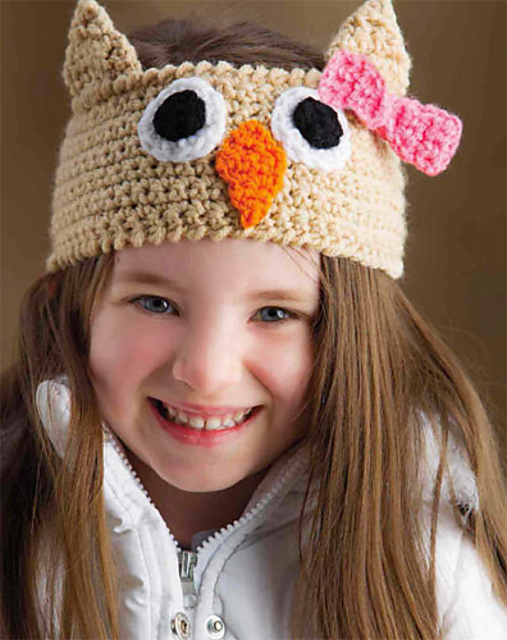 Ravelry: Wise Young Owl Headband pattern by Terry Day