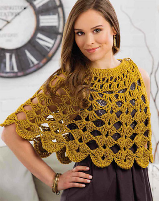 Ravelry: Baroque Shoulder Wrap pattern by Lori Baker