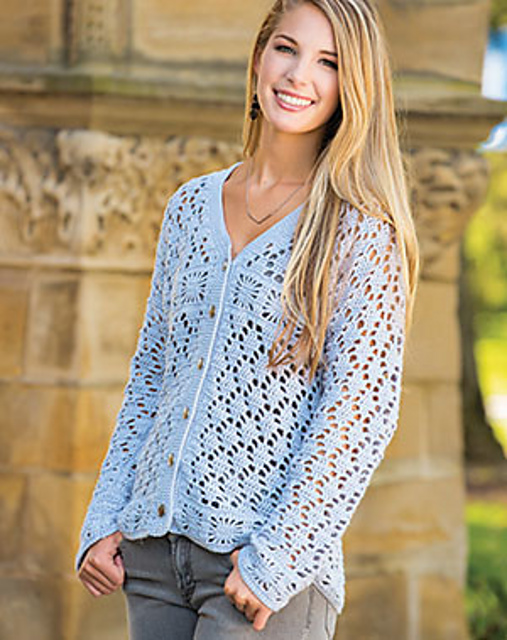 Ravelry: Classic Lace Cardigan pattern by Margret Willson