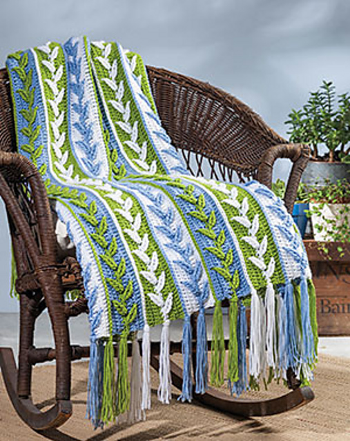 Ravelry: Spring Willow Afghan pattern by Rena V. Stevens