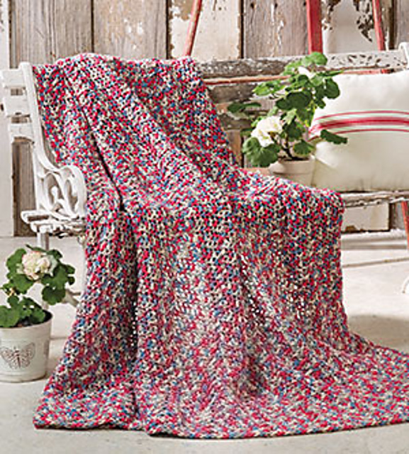 Ravelry: Glory Throw pattern by Cindy Adams