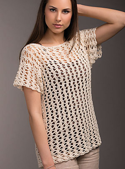 Ravelry: Net Lace Top pattern by NT Maglia
