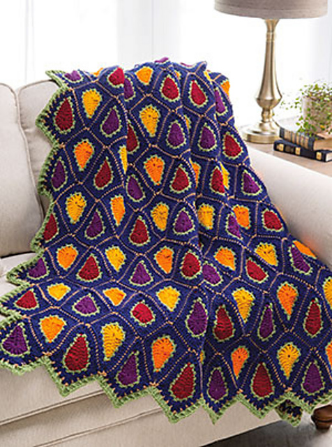 Ravelry: Autumn Prism Throw pattern by Margret Willson