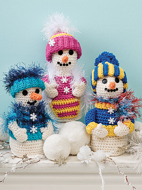 Ravelry: Snowman Family pattern by Agnes Russell