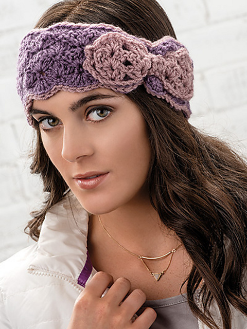 Ravelry: Beautiful Bow Head Wrap pattern by Terry Day