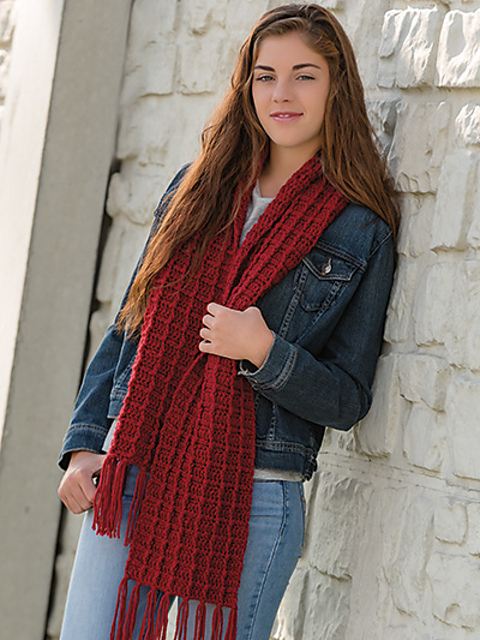 Ravelry: Red Scarf pattern by Jackie Daugherty