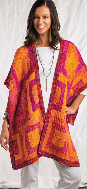 Ravelry: Cyril Ruana pattern by Lisa M. Barnes