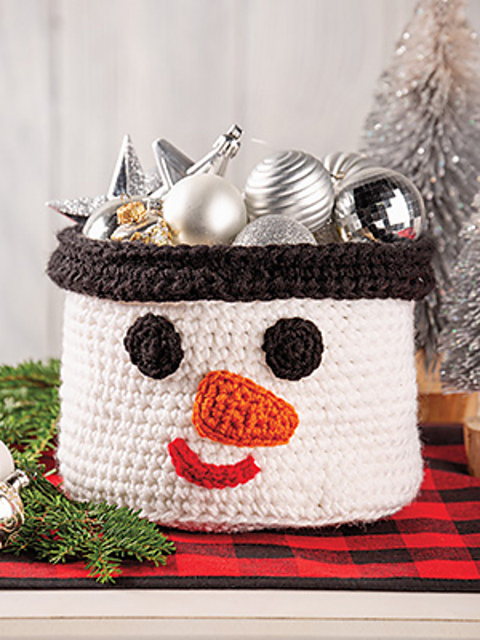 Ravelry: Snowman Basket pattern by Nanette M. Seale