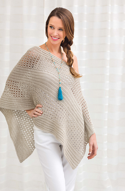 Ravelry: Summer Poncho pattern by Jenny King