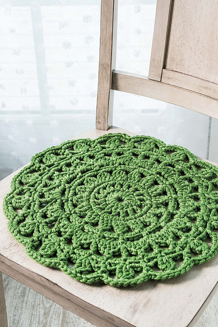 Ravelry: Cozy Chair Pad pattern by NT Maglia