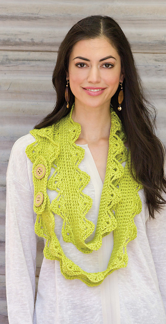 Ravelry: Lacy Scallops Scarf pattern by Joyce Geisler