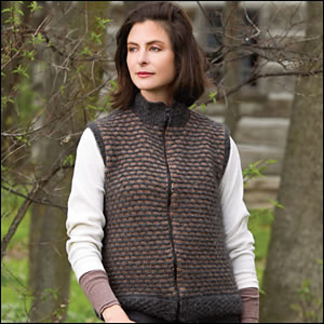 Ravelry: Bear Mountain Vest pattern by Susan Robicheau