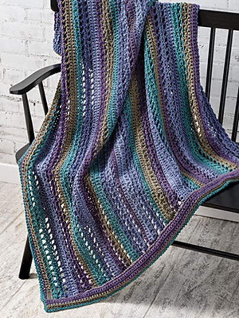 Ravelry: Northern Lights Throw pattern by Agnes Russell