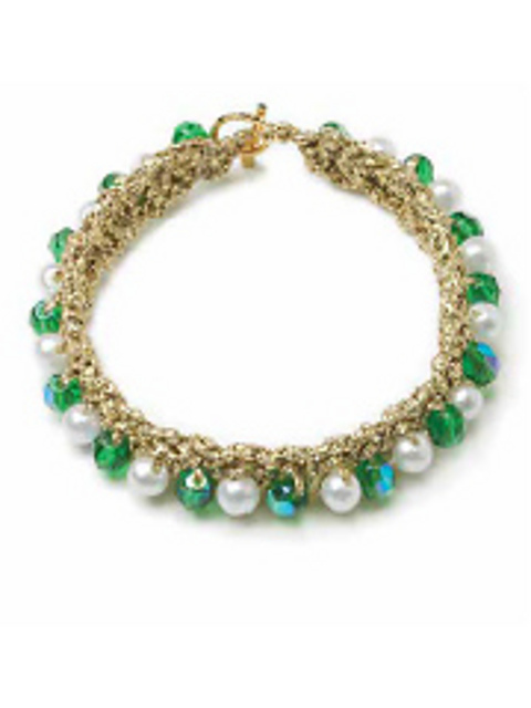 Ravelry: Bead-Dazzling Bracelet pattern by Brenda Stratton