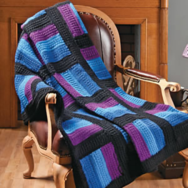 Ravelry: Winter's Eve Throw pattern by Lisa Murch
