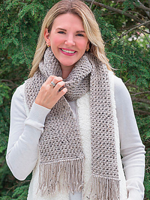 Ravelry: Arrow Wood Scarf pattern by Kenneth Cormier