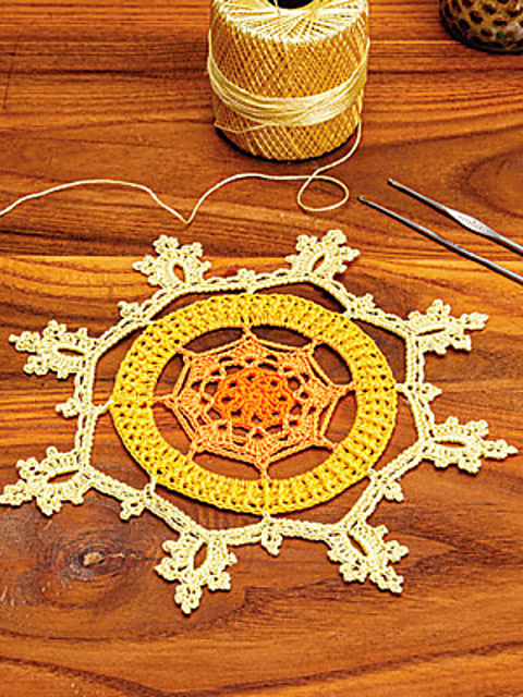 Ravelry: Summer Sunshine Doily pattern by Gemma R Owen