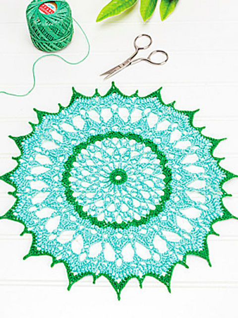 Ravelry: Stefania Doily pattern by Olga Shalaeva