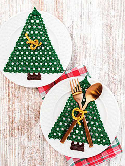 Ravelry: Tree Silverware Holder pattern by Gemma R Owen