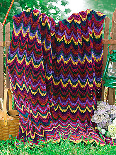 Ravelry: Scrap Bargello Afghan pattern by Diane Poellot