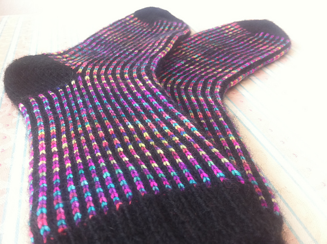 Ravelry: Leaded Light Socks pattern by Maria Higgs
