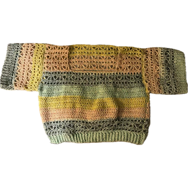Ravelry: Breezy Cotton Lace Crop Top pattern by Maureen P.