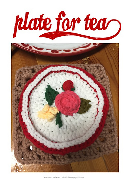 Ravelry: Plate for Tea pattern by Maureen Sullivant