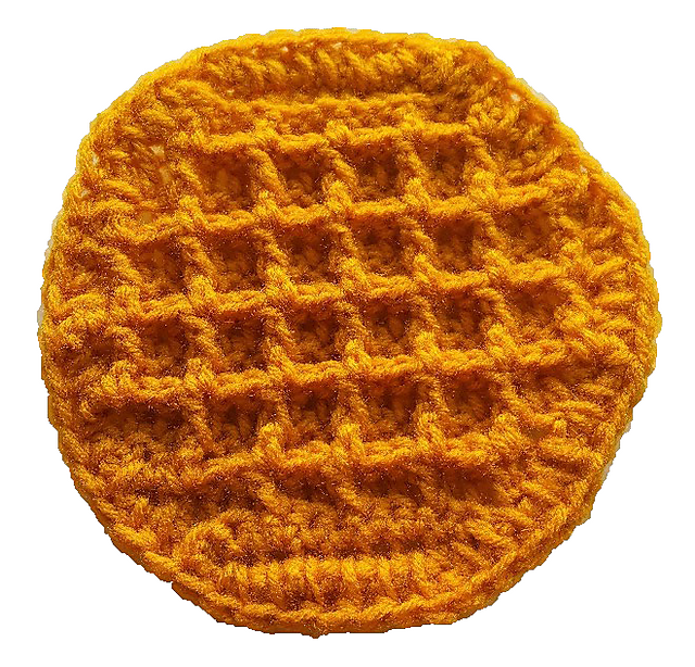 Ravelry: Round Waffle pattern by Jessica Woofter