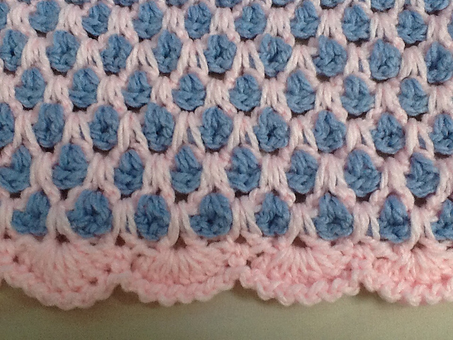 Ravelry: MayBader's Moroccan Tiles baby blanket
